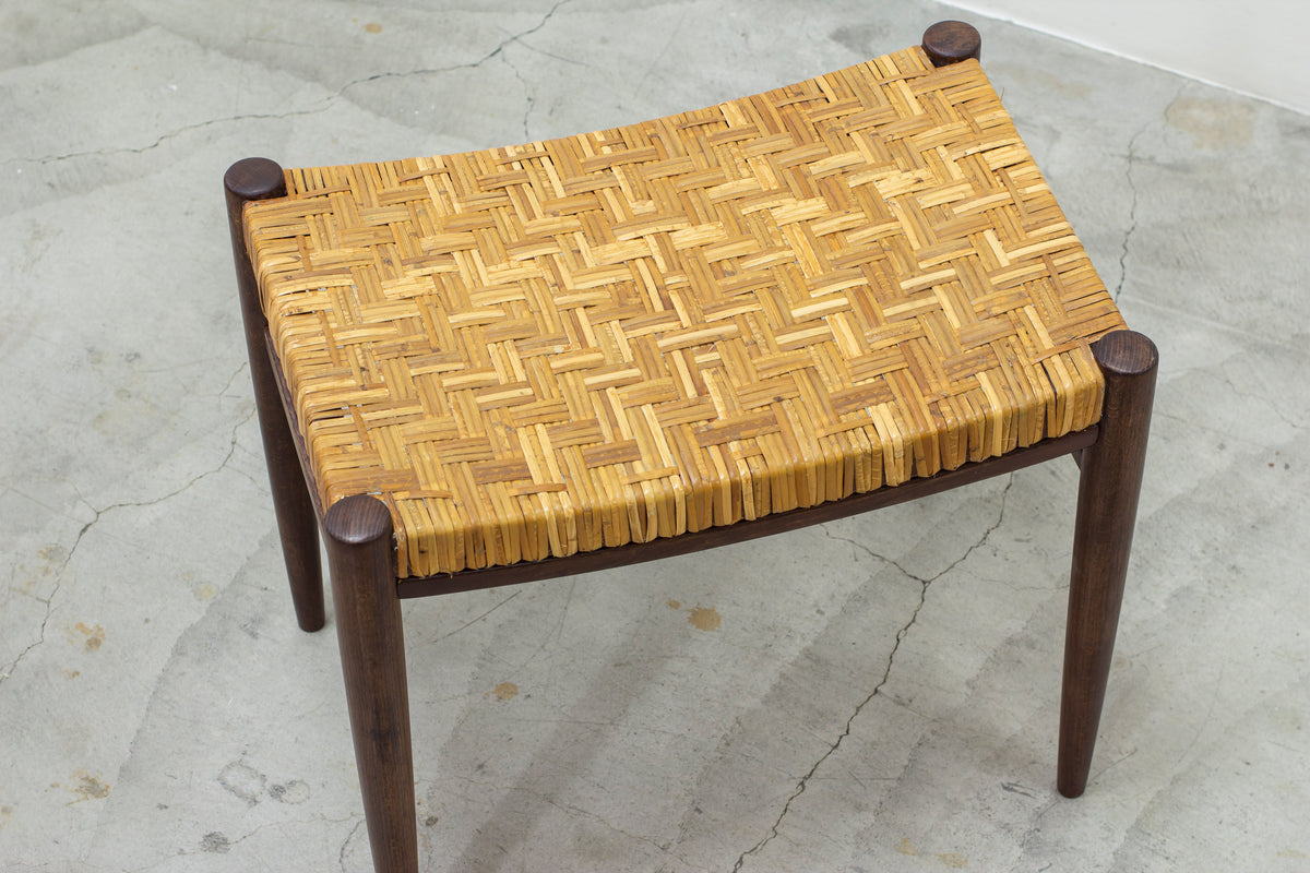 Cane weave stool by Gemla – MODERNISTEN